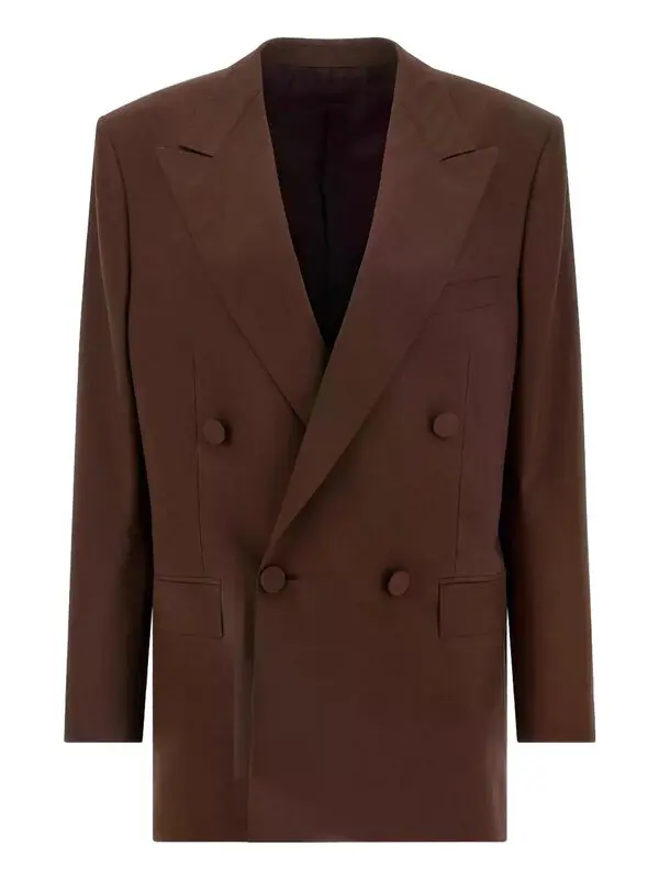 ARMARIUM Double-breasted Blazer - Brown