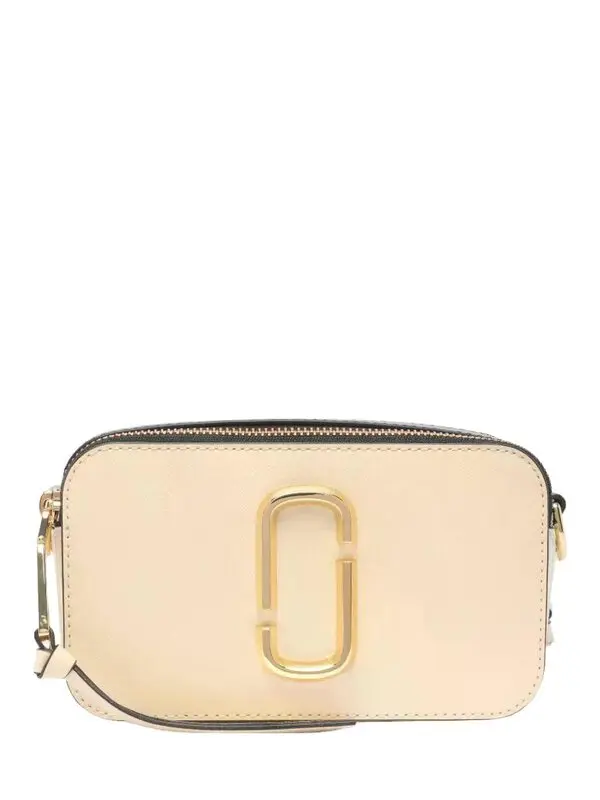 Marc Jacobs The Snapshot Zip-closure Shoulder Bag - Neutrals