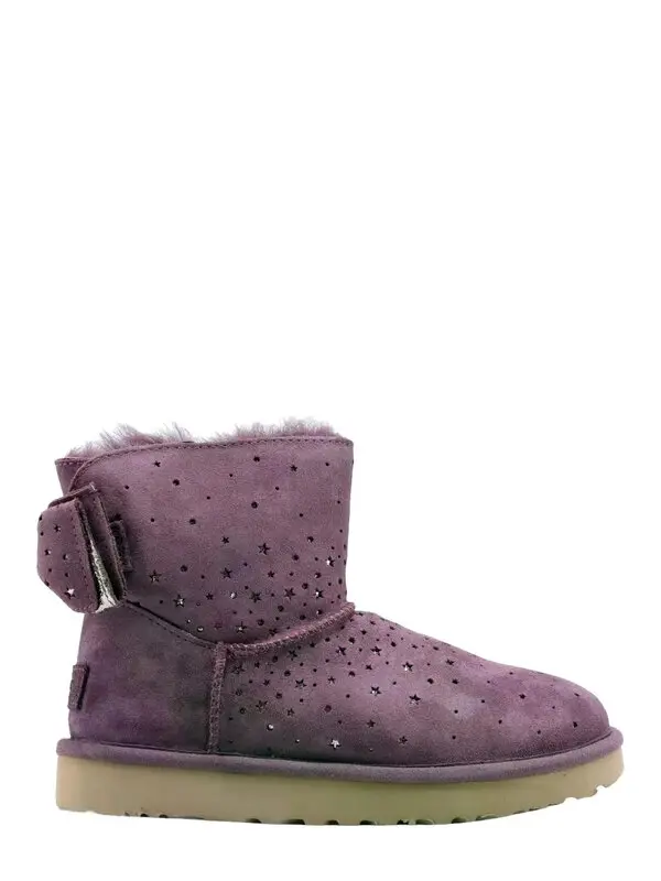 UGG Classic Mini Stargirl Bow Boots - Purple