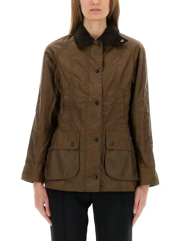 Barbour Beandell Waxed Jacket - Brown
