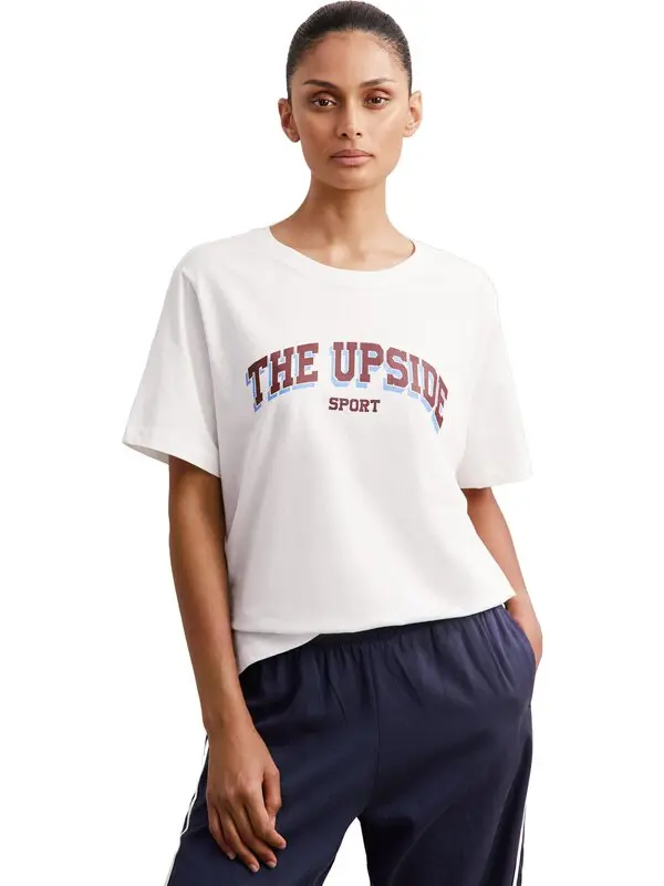 The Upside Alumni Jodhi T-shirt - White