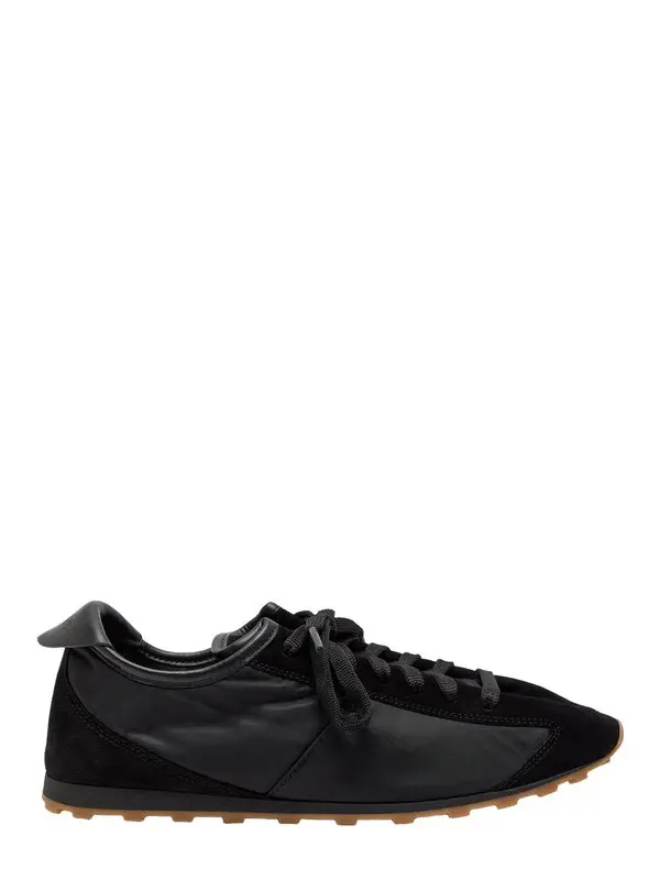 Jacquemus Les Tennis Panelled Sneakers - Black