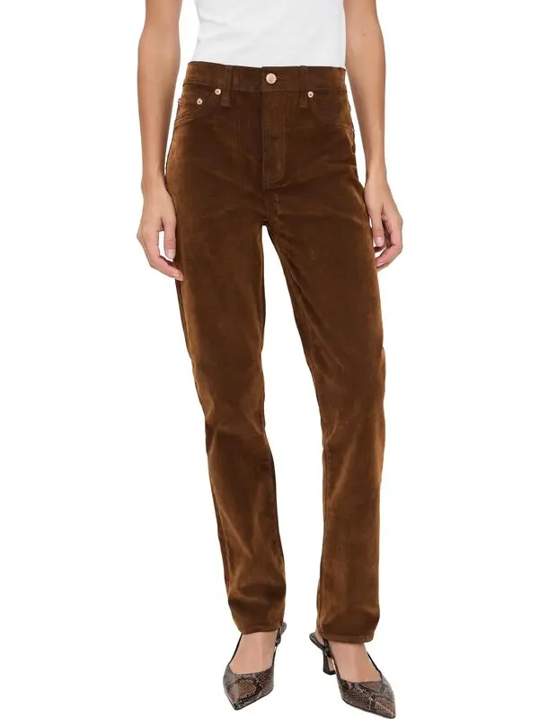 DAZE Velveteen Smarty Pants - Cognac