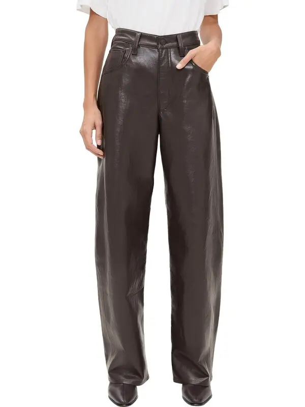 Citizens Of Humanity Ayla Baggy Pants - Chocolate