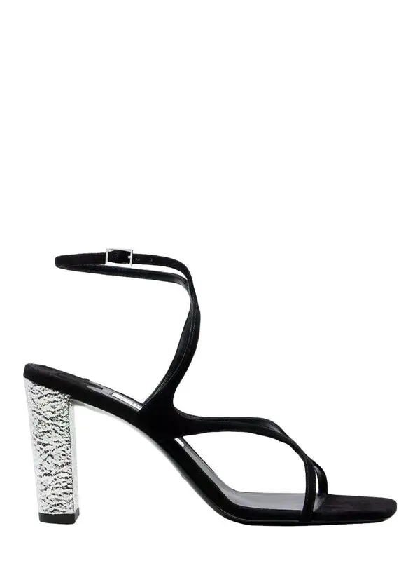 JIMMY CHOO 85mm Azie Sandals - Black