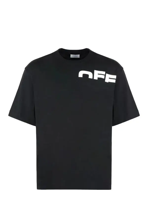 Off-White Logo-print T-shirt - Black