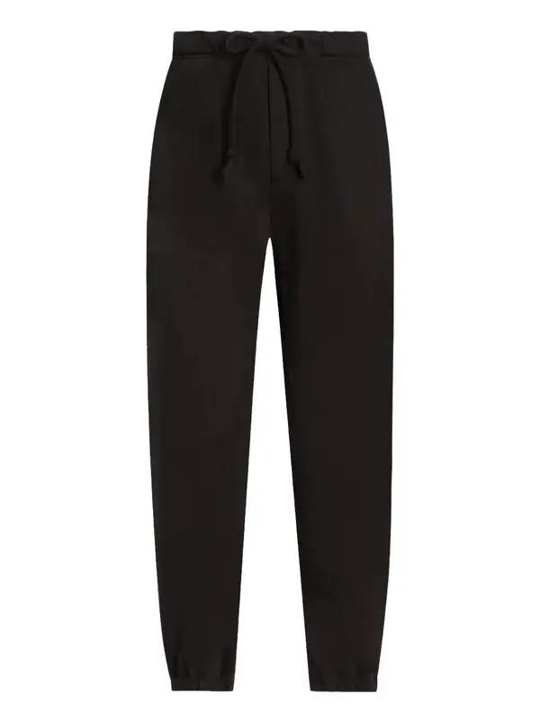 Dolce & Gabbana Drawstring Cuffed Track Pants - Black