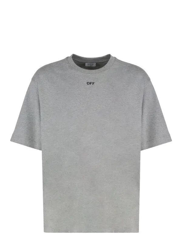 Off-White Crew-neck T-shirt - Grey