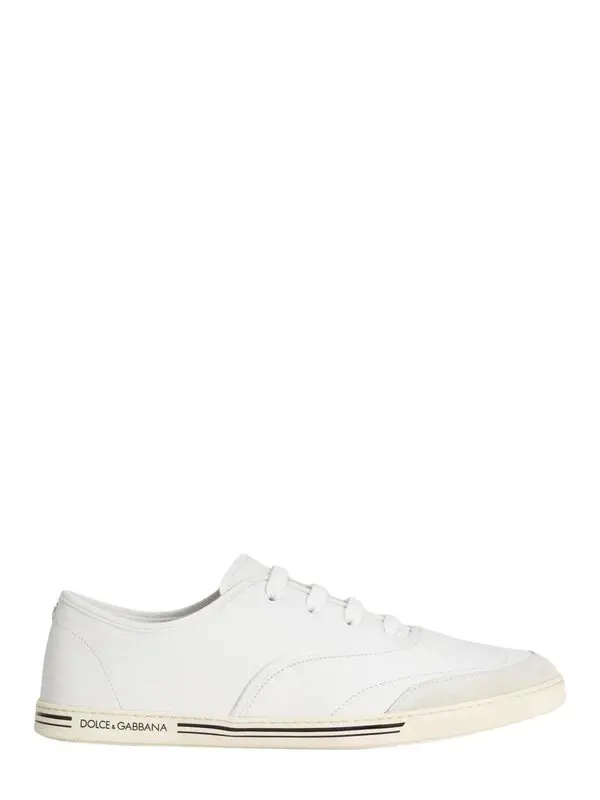 Dolce & Gabbana Leather Trainers - White