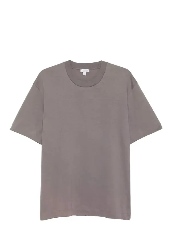 Sunspel Crew-neck T-shirt - Grey