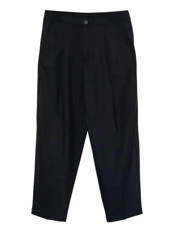 Herno Elasticated-waist Trousers - Blue