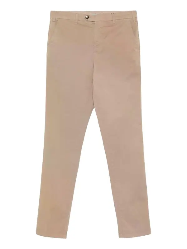 Canali Straight-leg Trousers - Neutrals