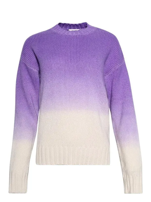 AMIYA Relaxed Classic Sweater - Purple