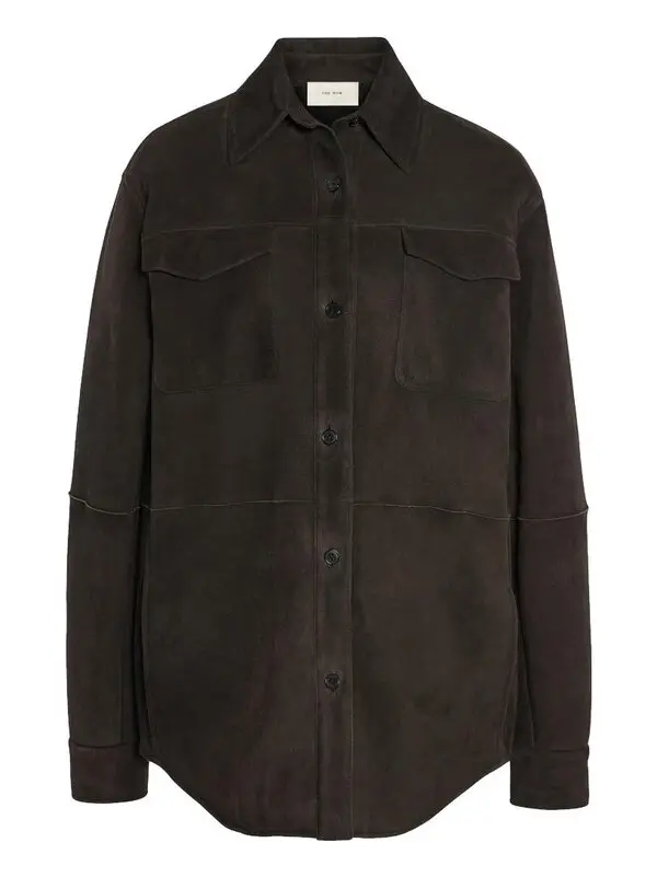 THE ROW Gwena Jacket - Brown