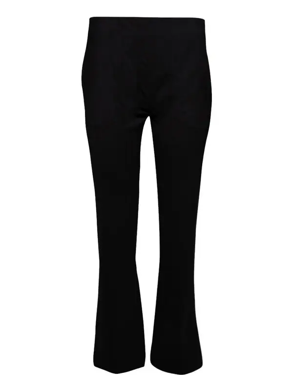 AMIYA Legacy Kick Flare Trousers - Black