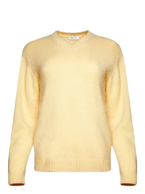 AMIYA Nevia Cashmere Sweater - Yellow