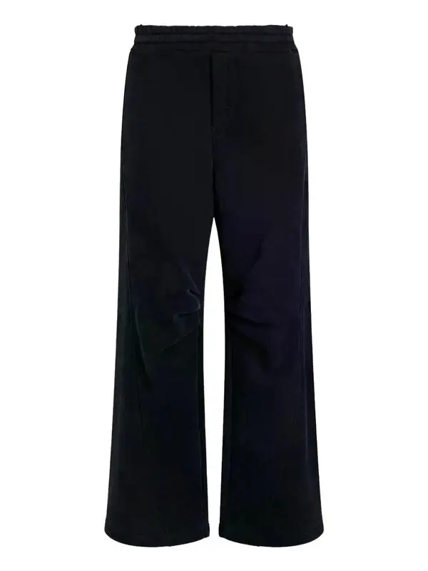 Dolce & Gabbana Elasticated-waistband Panelled Track Pants - Black