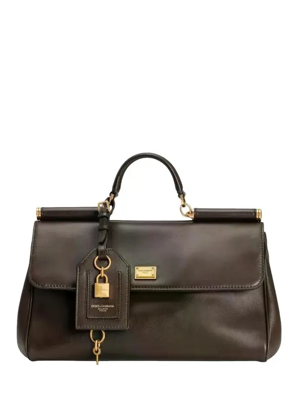 Dolce & Gabbana Medium My Sicily Top-handle Tote Bag - Brown