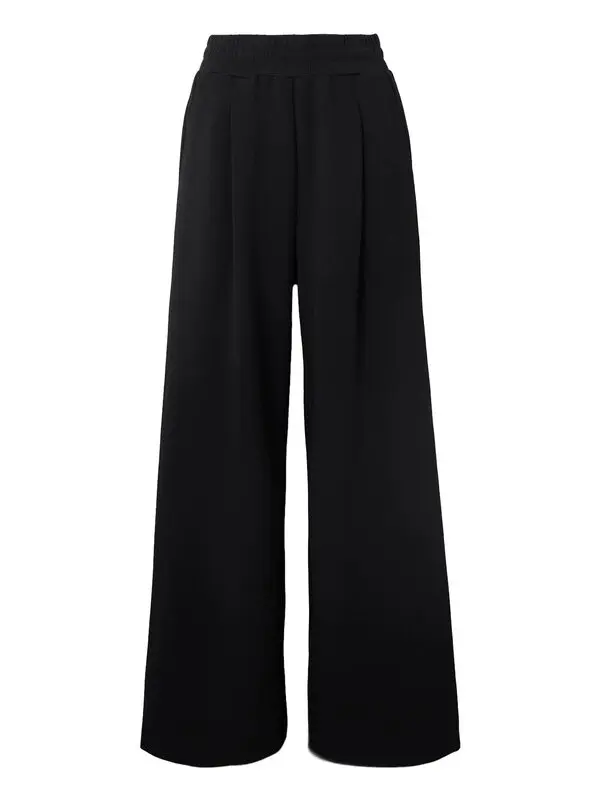 Varley Extra Wide Leg Doublesoft Pants - Black