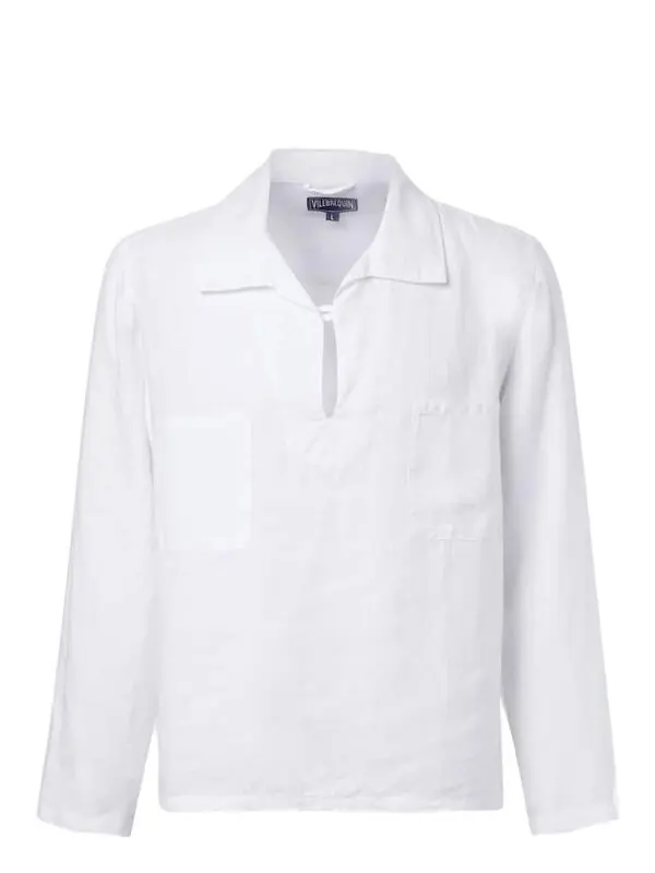 Vilebrequin Comores Linen Shirt - White