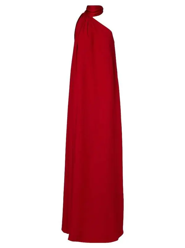 TALLER MARMO Astor Scarf-detail Maxi Dress - Red
