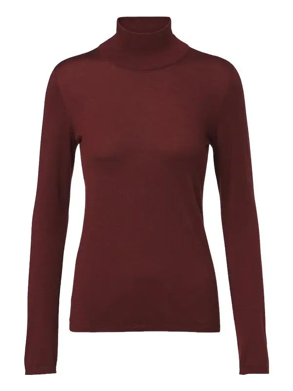 Max Mara Cashmere Turtleneck Sweater - Brown