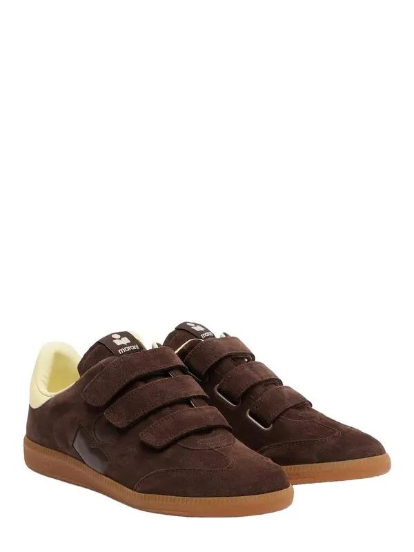 Isabel Marant Beth Suede Sneakers - Brown
