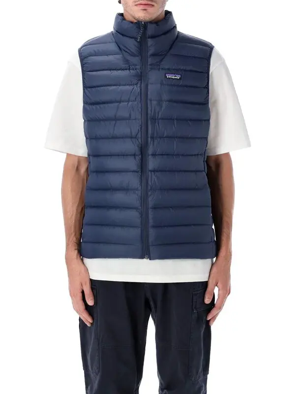 Patagonia Down Sweater Padded Vest - Navy