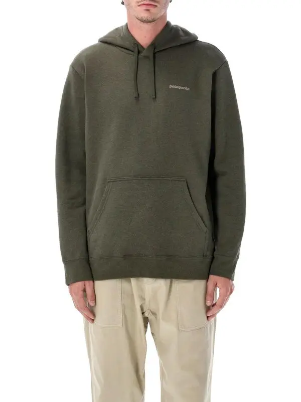Patagonia Boardshort Logo Uprisal Hoody - Basin Green