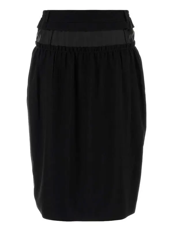 MAISON MARGIELA Midi Skirt - Black