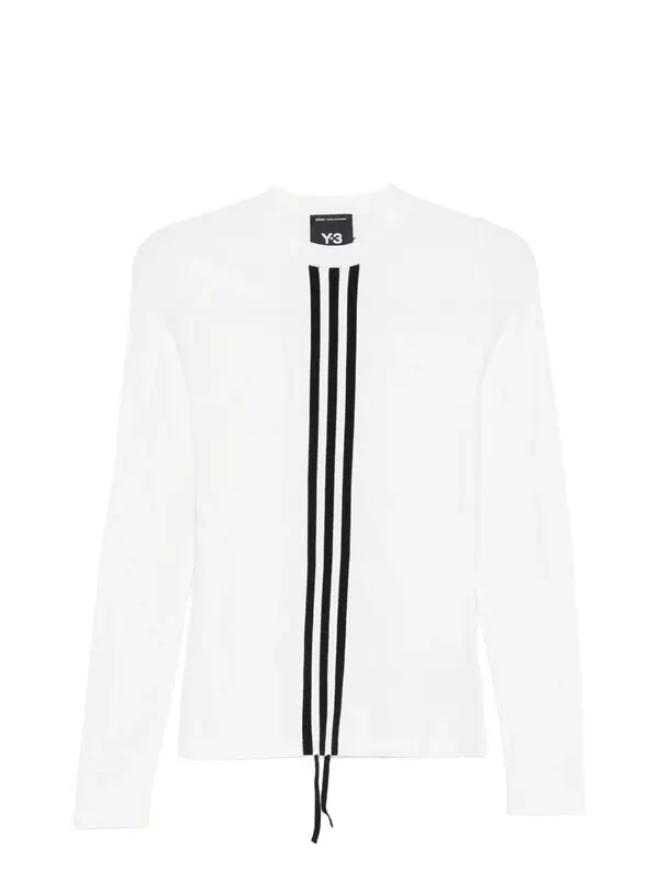 Adidas Fitted Cinch Long Sleeve Top - Cwhite/black