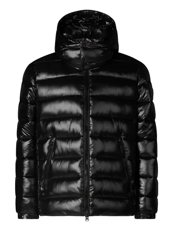 SAVE THE DUCK Florian Down Jacket With Removable Hood - Black