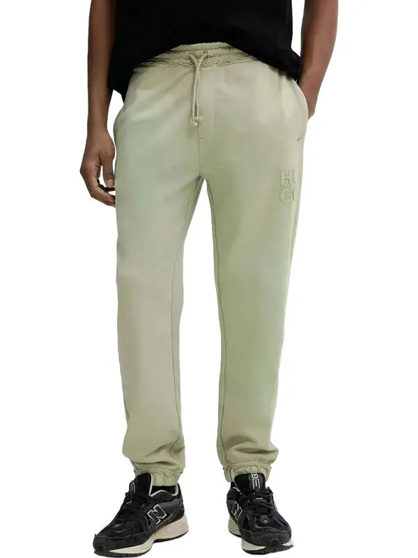 Hugo Logo-patch Track Pants - Green