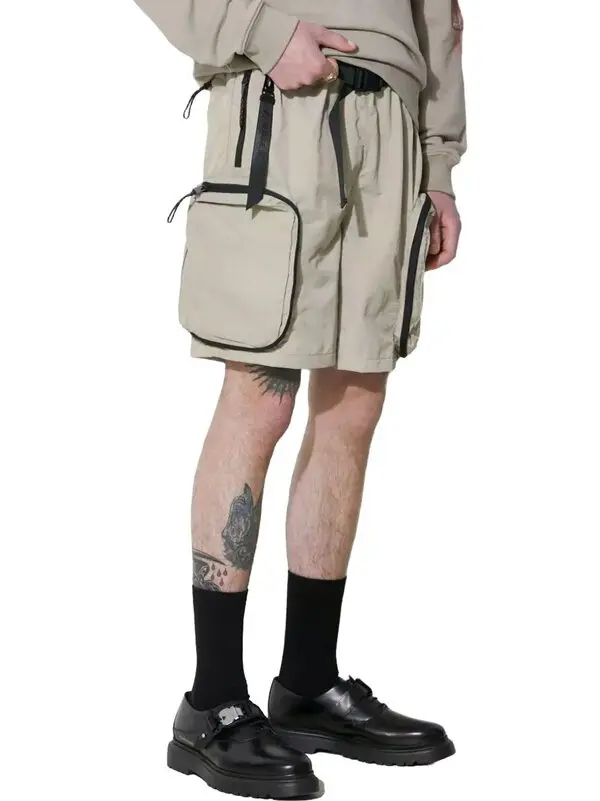 Alpha Industries Belted Cargo Shorts - Neutrals