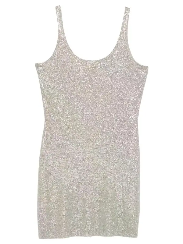Alexander Wang Sleeveless Mini Dress - Silver