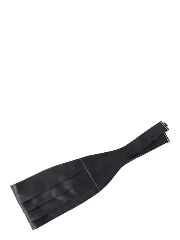 Brunello Cucinelli Pleated Cummerbund - Black