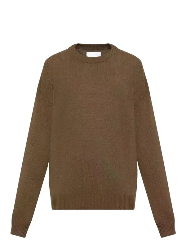 JIL SANDER Crew-neck Sweater - Brown