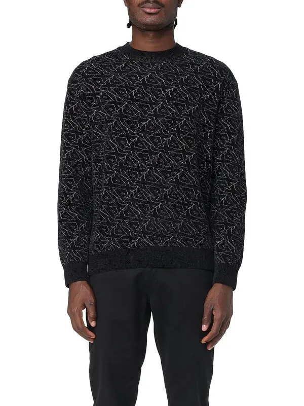 Armani Exchange Pullover Sweater - Black