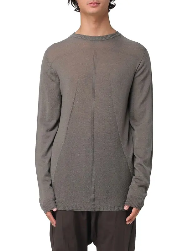 Rick Owens Long Sleeve Sweater - Grey