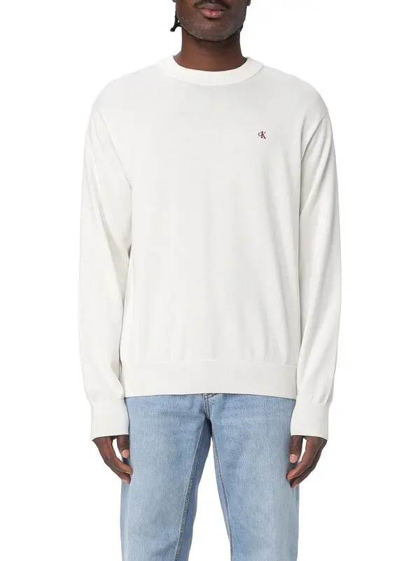 Calvin Klein Pullover Sweater - White