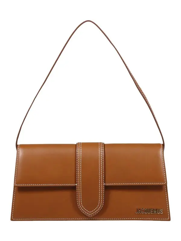 Jacquemus Leather Shoulder Bag - Brown