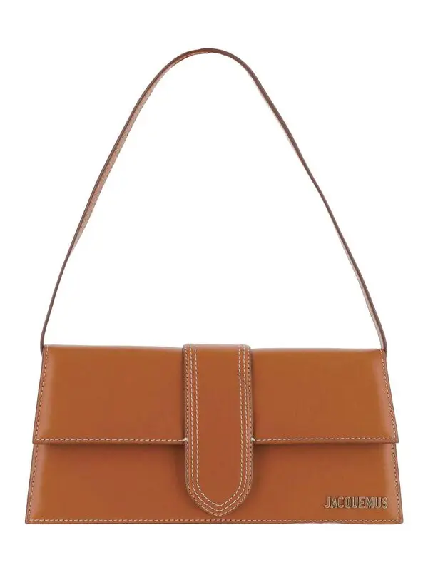 Jacquemus Leather Shoulder Bag - Brown