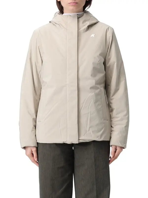 K-WAY Hooded Coat - Beige