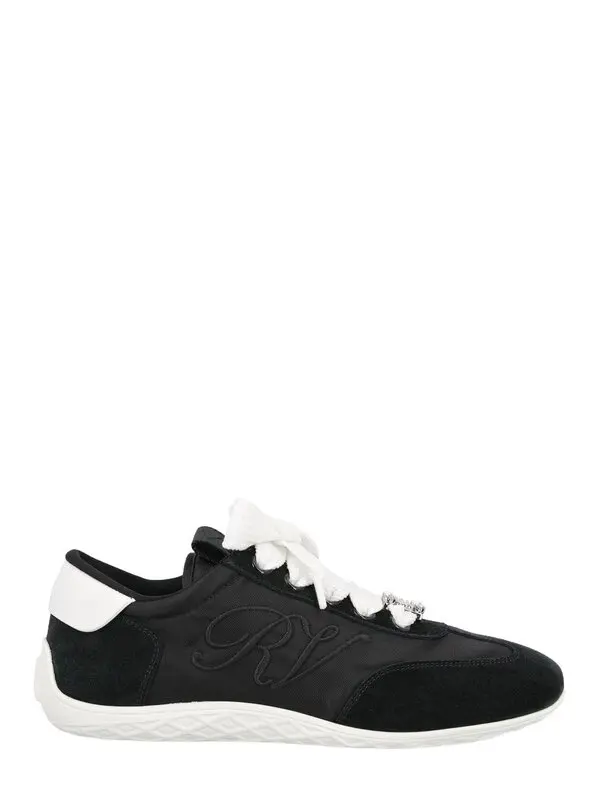 ROGER VIVIER Viv Low Charms Sneakers - Black