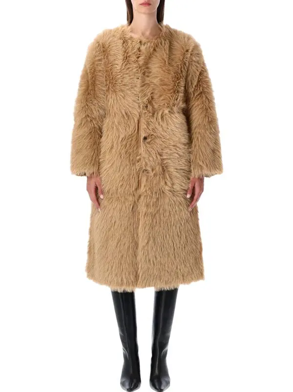URBANCODE Fur Coat - Brown