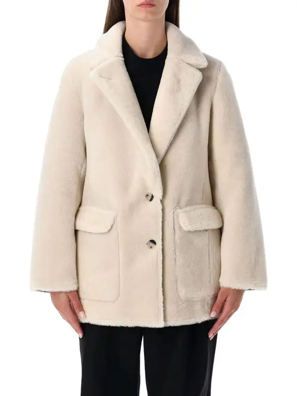 URBANCODE Fur Coat - Beige