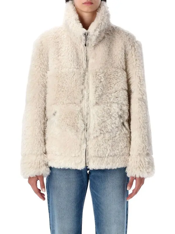 URBANCODE Fur Coat - White