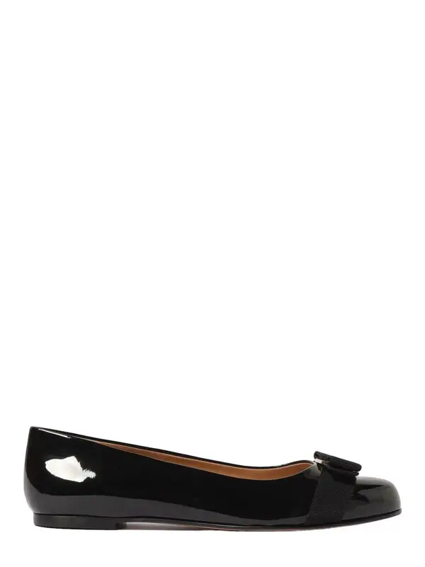 FERRAGAMO Ballerina Flat - Black