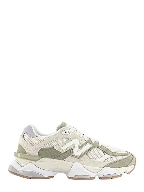 NEW BALANCE 9060 Suede And Mesh Trainers - Garter Snake Grey