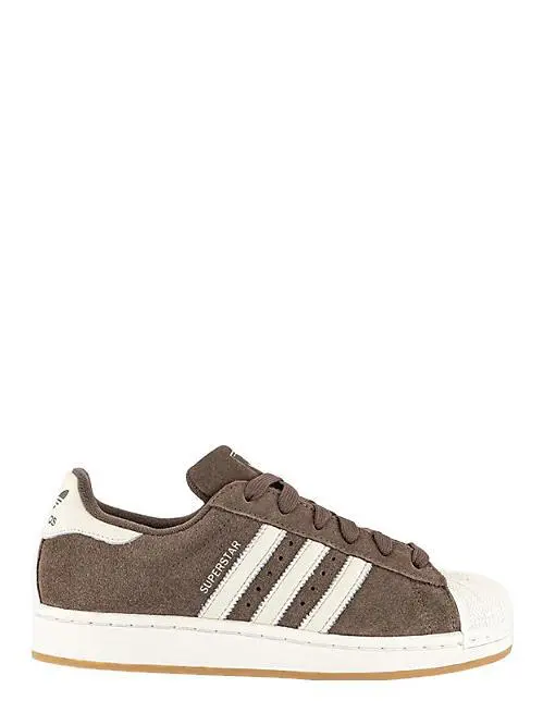 Adidas Superstar Ii Leather Trainers - Brown Earth Strata